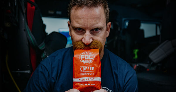 Firefighter Fenton Joins the Fire Department Coffee Crew