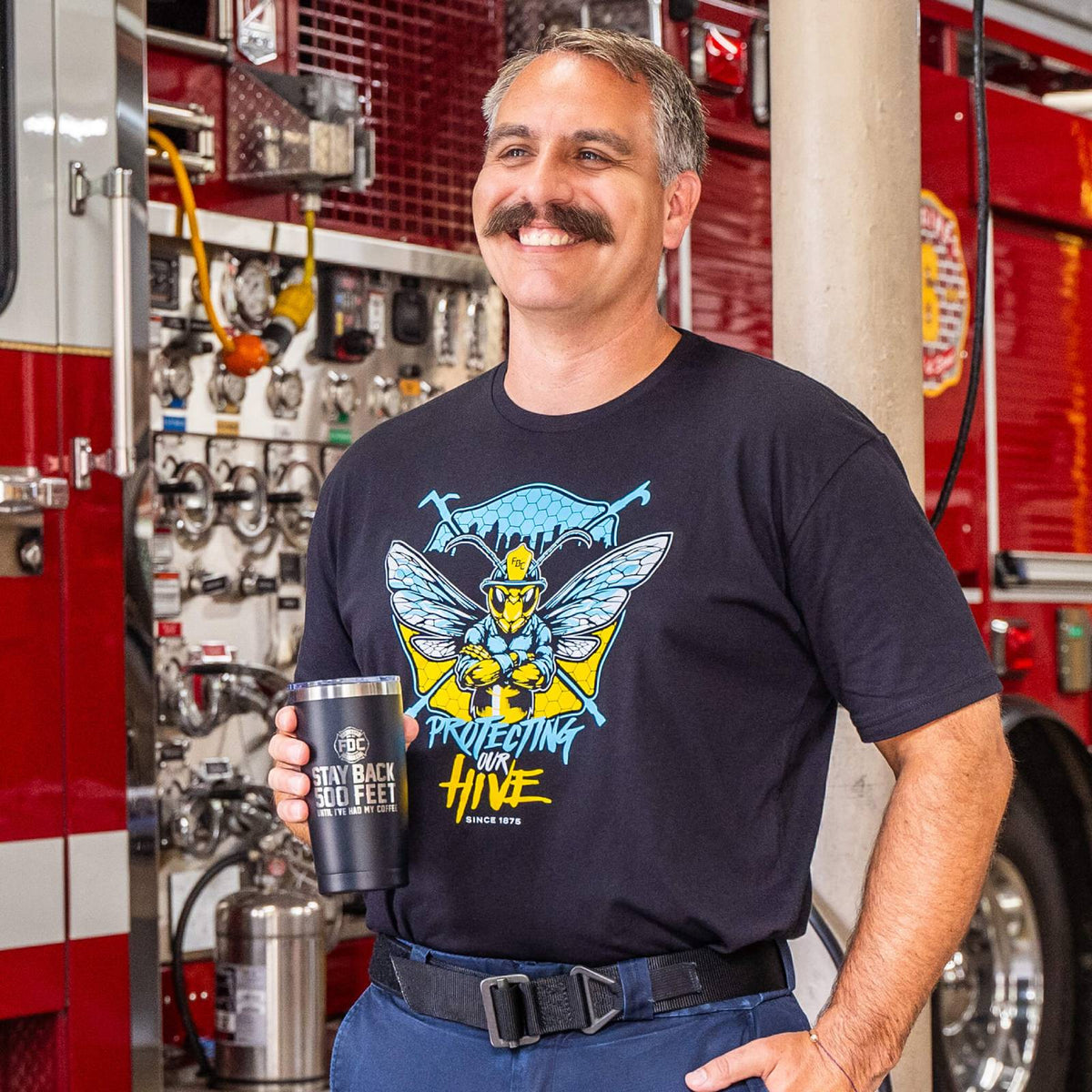 Firefighter Shirts and Coffee Shirts - Fire Department Coffee