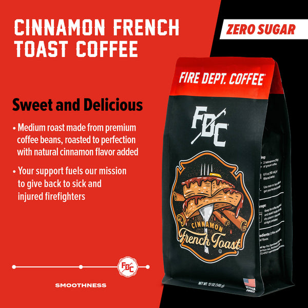 Cinnamon French Toast Coffee - Wholesale Coffee - Fire Department Coffee