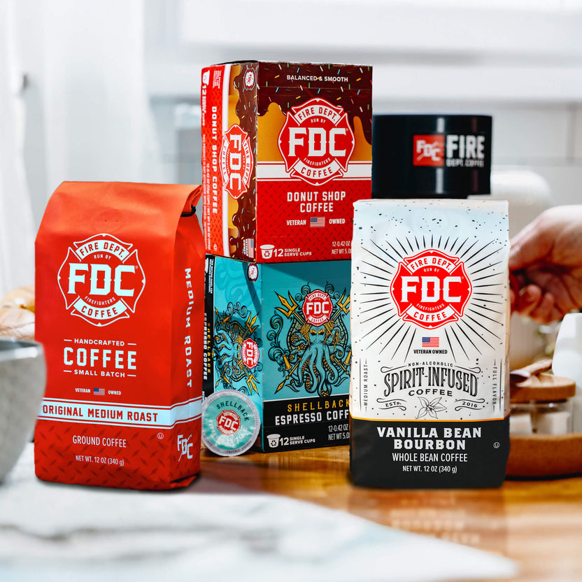 Shop All Coffee Roasts — Ground, Whole Bean, and Coffee Pods - Fire ...