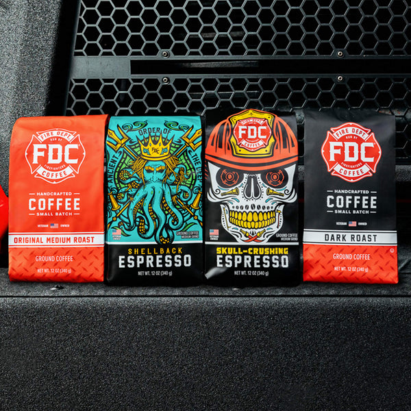 Rescue Pack – Coffee Bundle of 4 Varieties - Fire Department Coffee