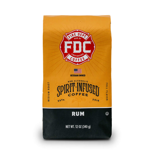 Rum Infused Coffee - Rum Coffee - Fire Department Coffee