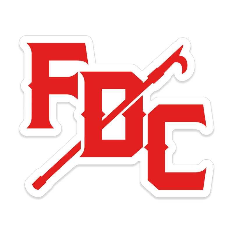 FDC Pike Pole Sticker - Fire Department Coffee