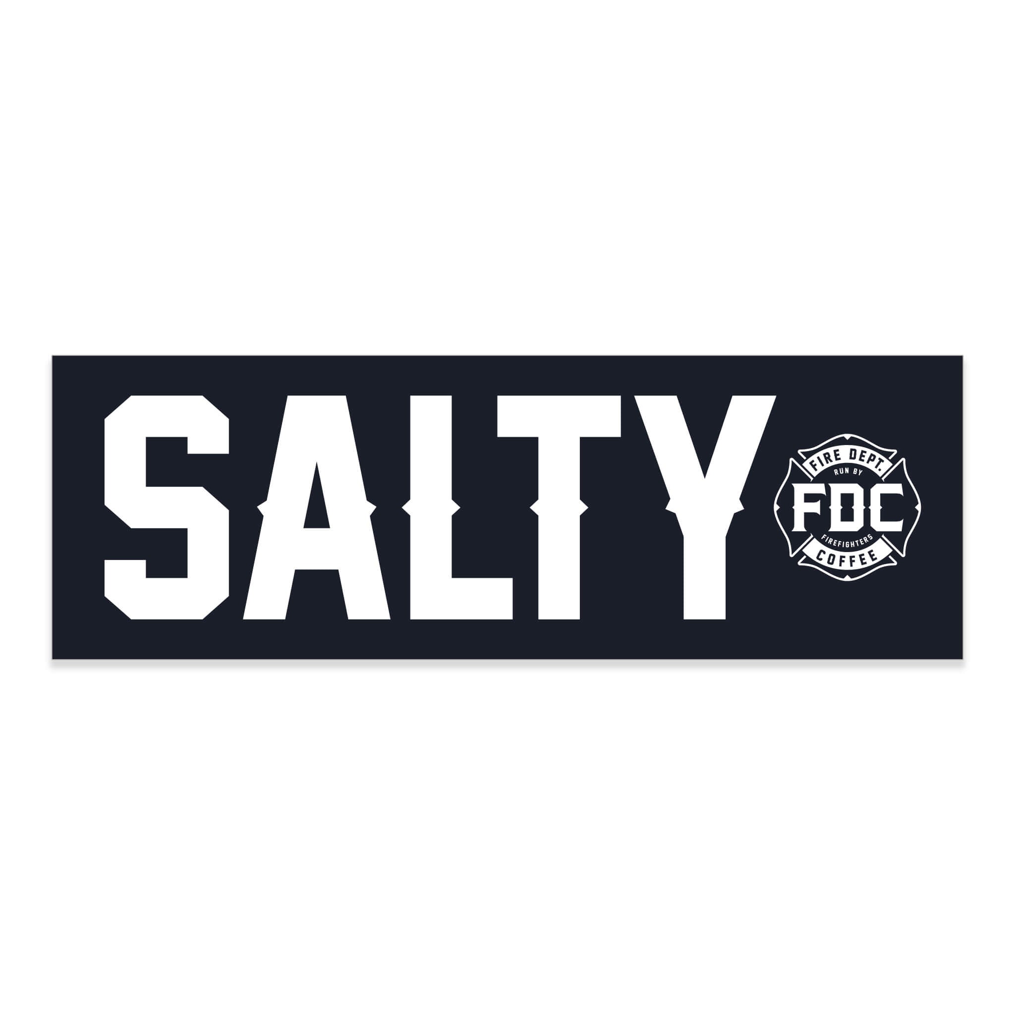 Salty Sticker - Fire Department Coffee