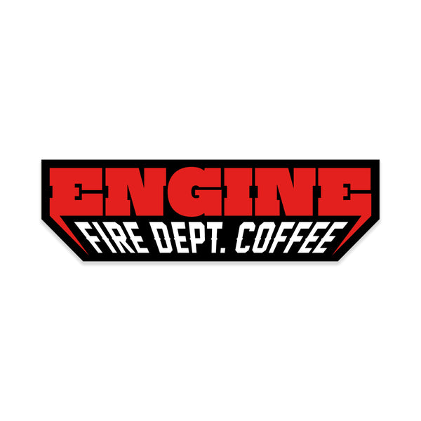 Engine Sticker - Fire Department Coffee